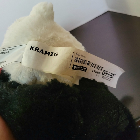 IKEA | Toys | Ikea Kramig Panda Bear Black White Wildlife Soft Toy ...